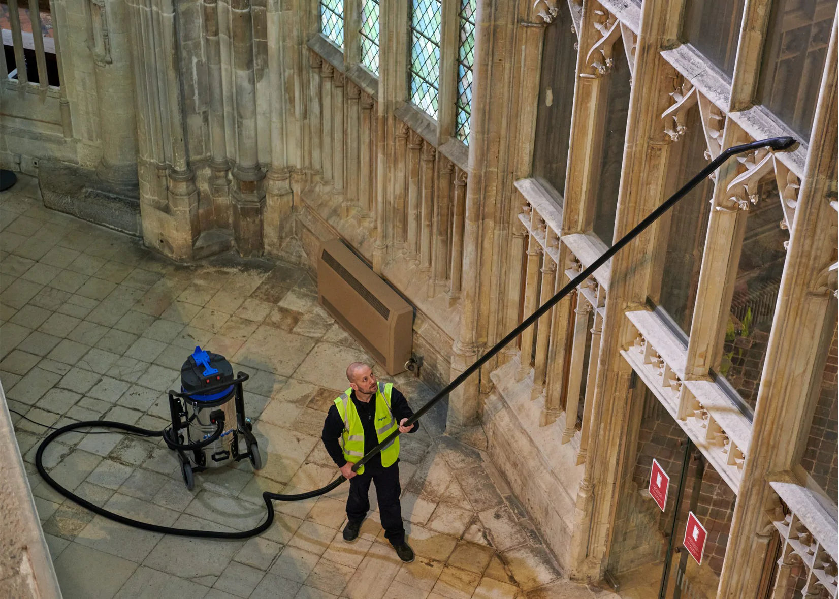 High Reach Internal Vacuums – SkyVac Canada